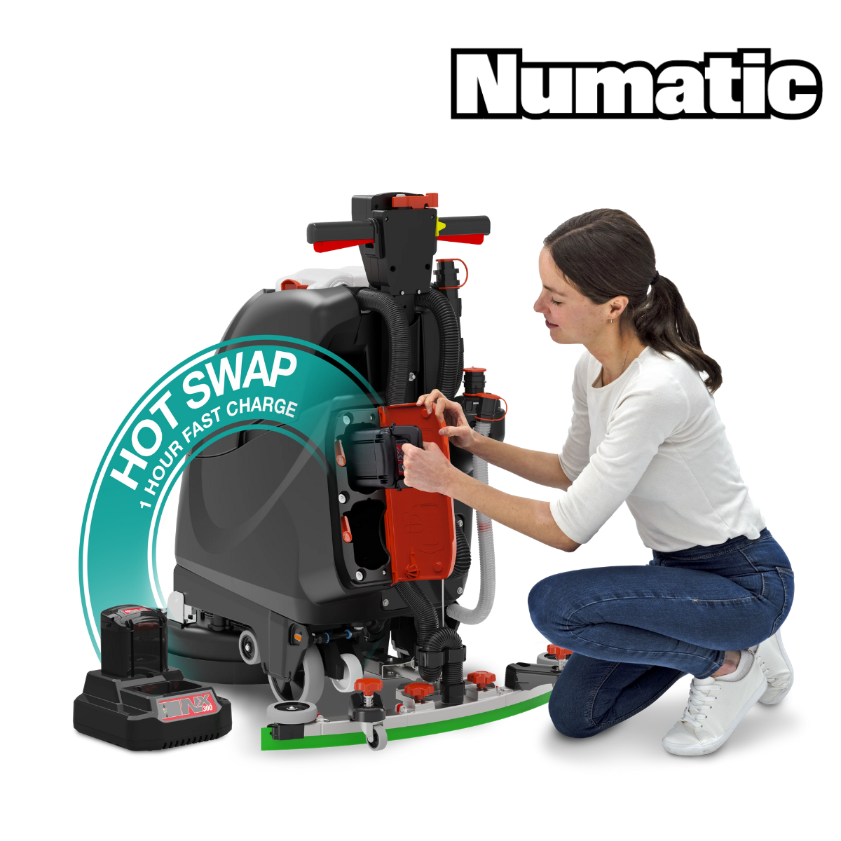 Numatic NX300 Battery Pro Cordless Cleaning Machines | MK Floortec – M ...