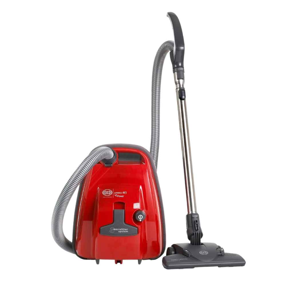 Sebo Airbelt K1 Red Cylinder Vacuum Cleaner 92663GB – M.K. Floortec ...