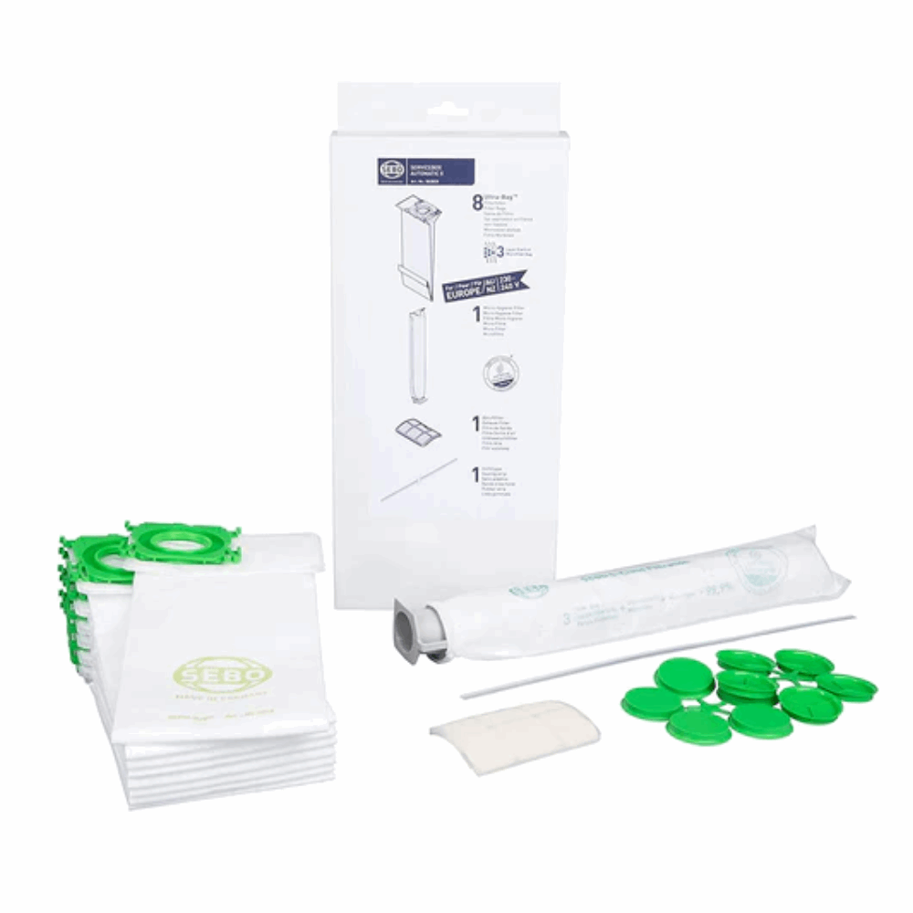 Sebo 5828ER X1 - X1.1 - X4 Series Service Box Kit – M.K. Floortec ...